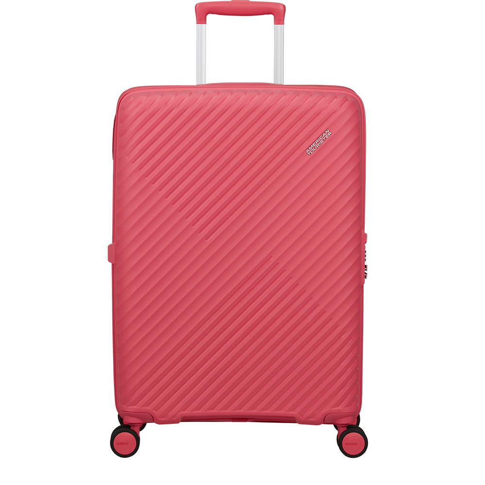 Diablast trolley medio SAMSONITE 159574 PINK GLITCH - Grazia Pelletterie