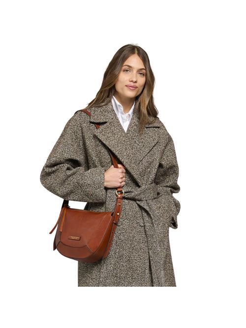 Fedora shoulder bag THE BRIDGE 04320501 C14 - Grazia Pelletterie